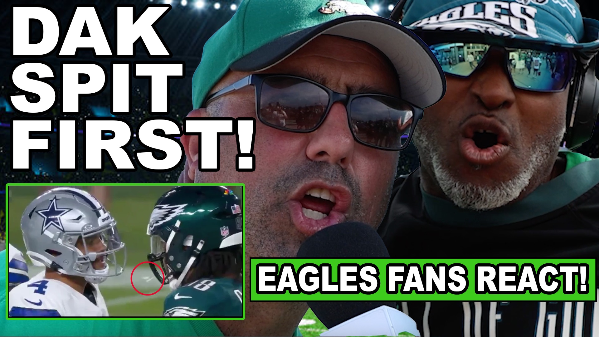 DAK SPIT FIRST! Eagles Fans Turn the Tables on Jalen Carter's Ejection ...