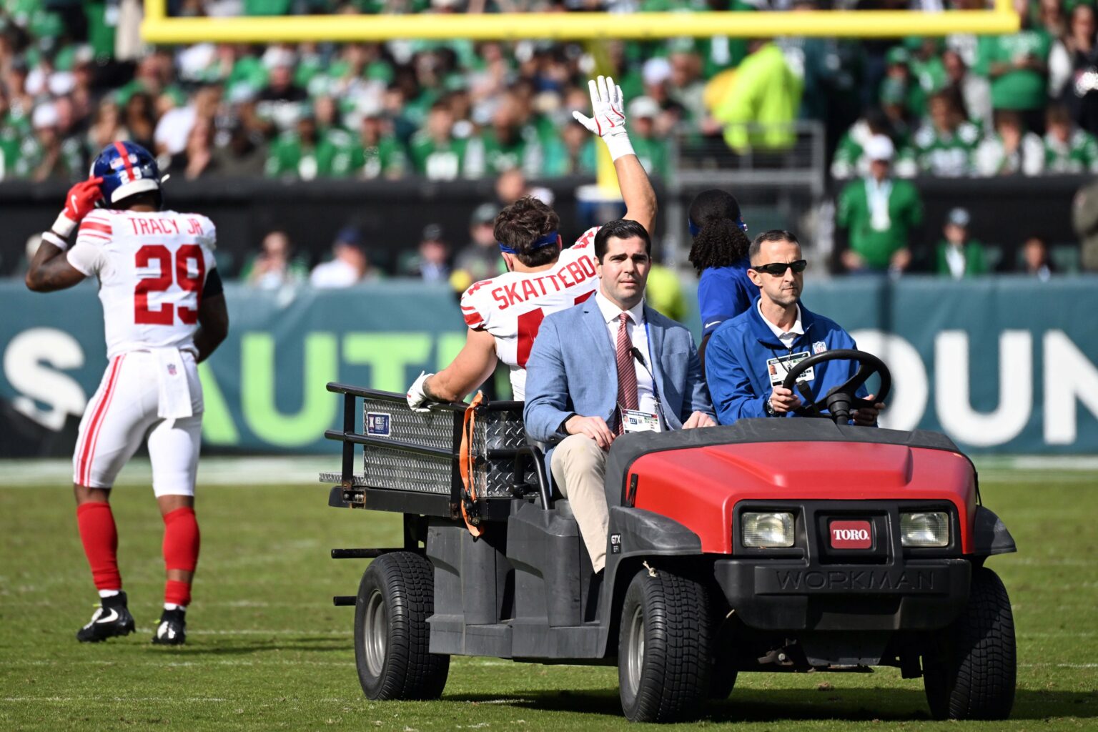 The Supposed Worst Fans in Football Gave Cam Skattebo a Standing ...