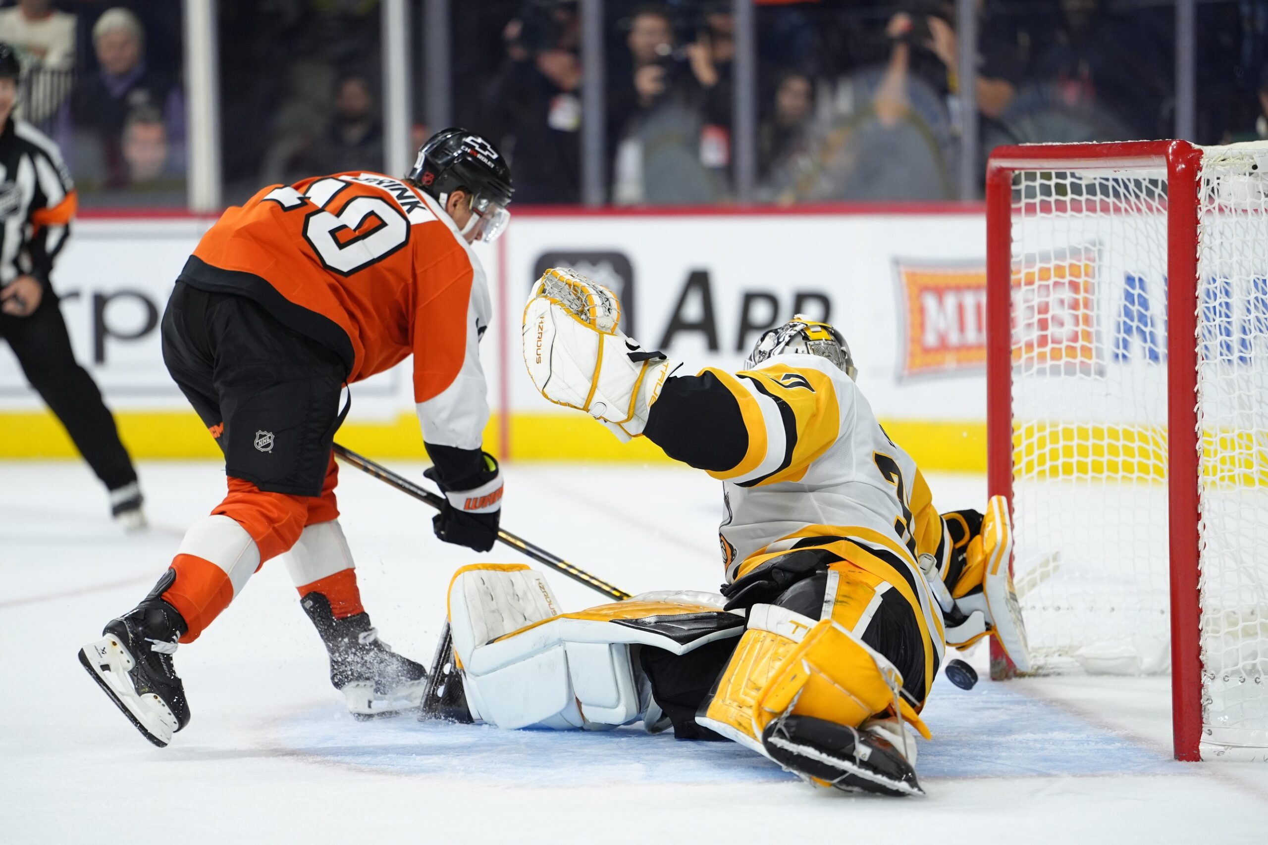 The Best Way to Watch a Thrilling Flyers Brawl and Shootout is With an ...