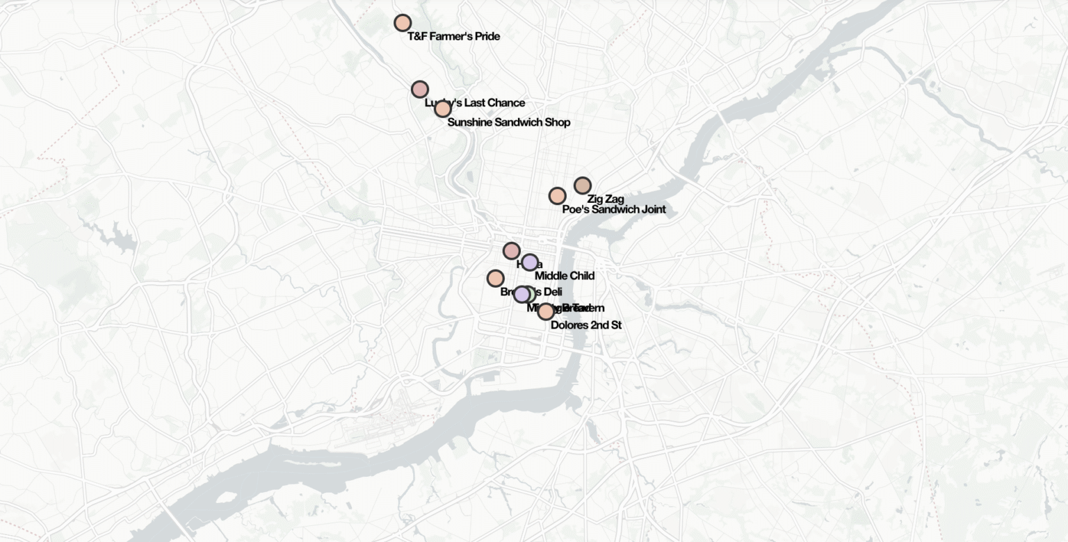 Hero Maps Out the Best Gobblers in Philadelphia and Where to Find Them ...