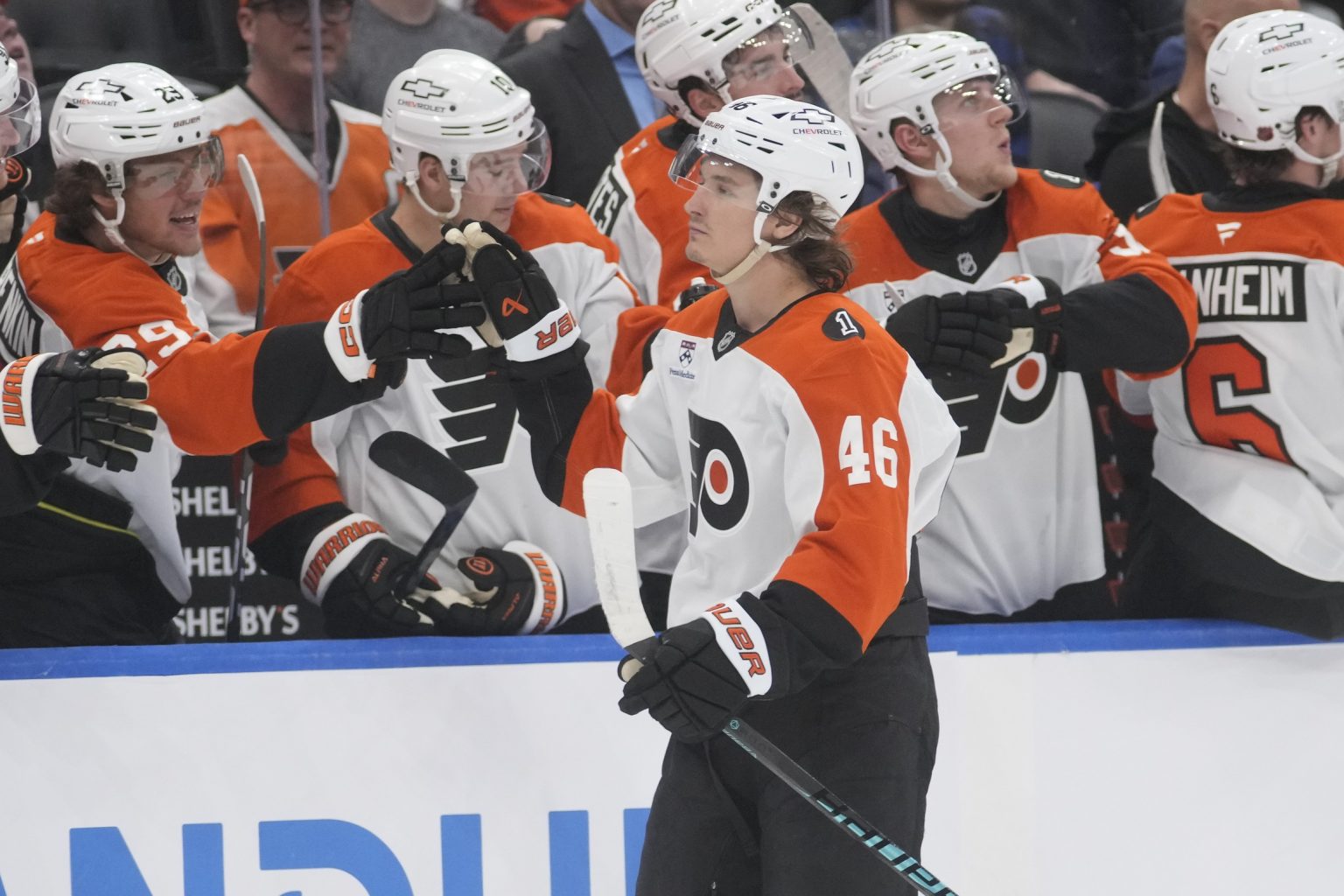 Philadelphia Flyers Team Leaders, Stats, Standings & Scores - Crossing ...