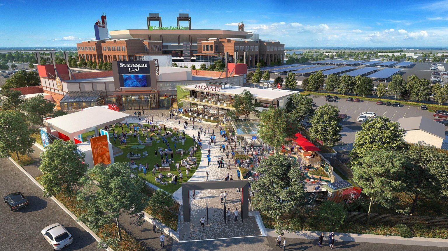 The Newly Expanded Stateside Live! Will Open in May with a Rooftop Bar ...
