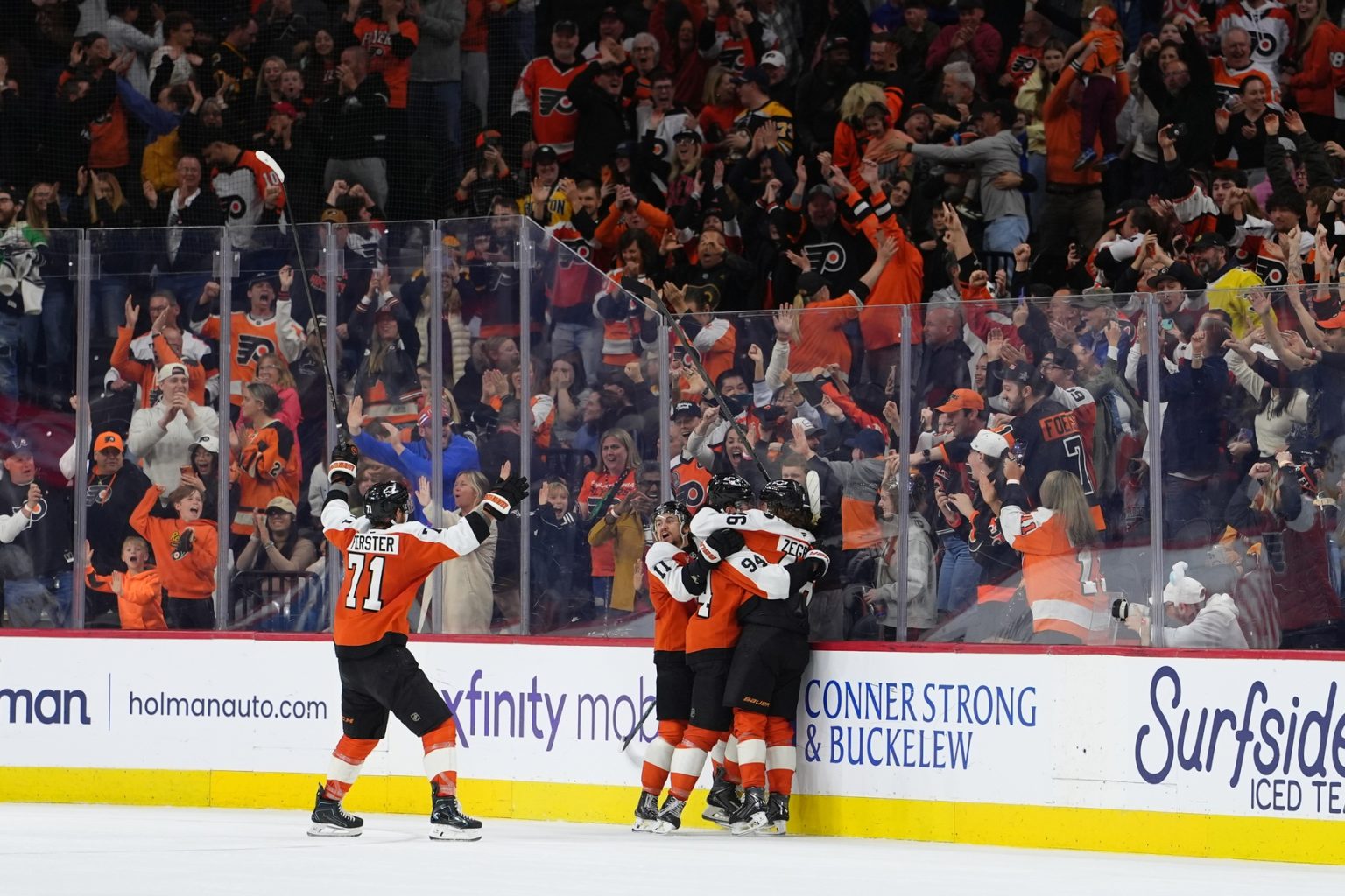 Philadelphia Flyers Team Leaders, Stats, Standings & Scores - Crossing ...