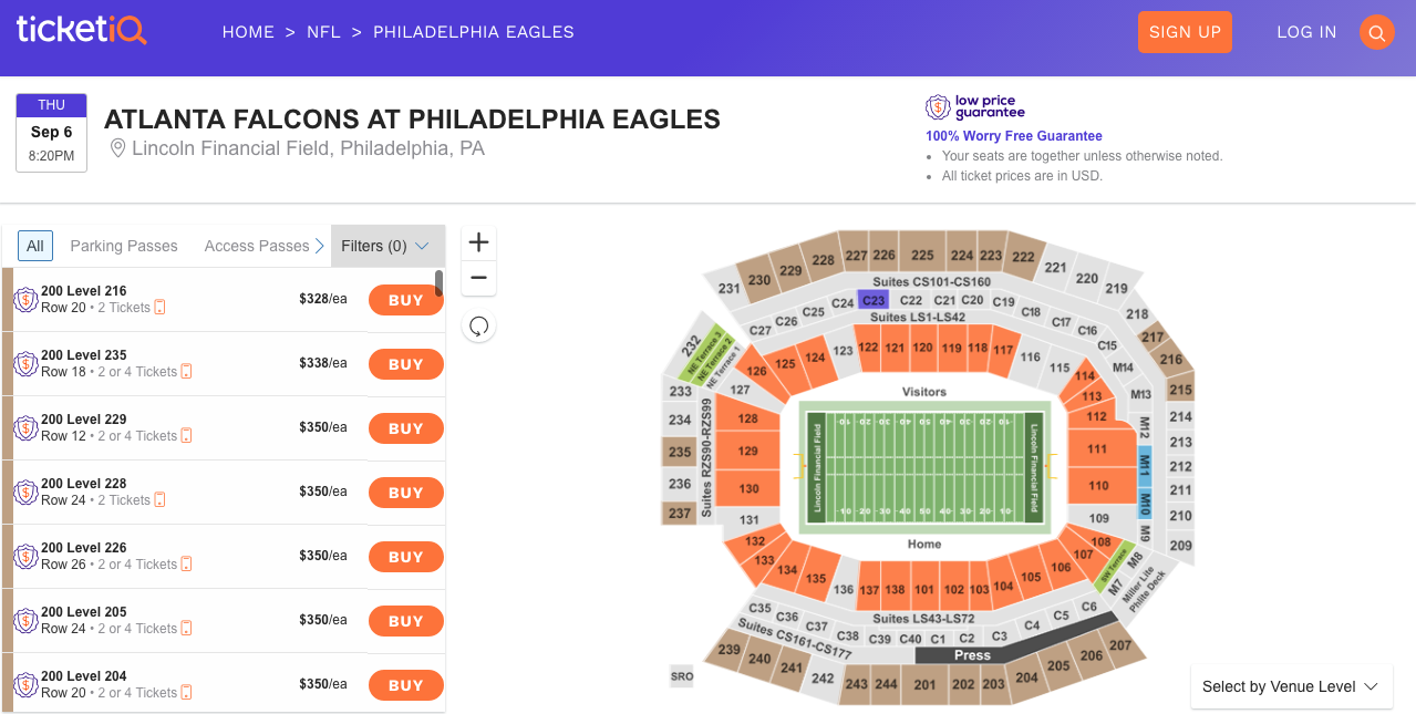 Eagles Seating Chart With Rows | Cabinets Matttroy