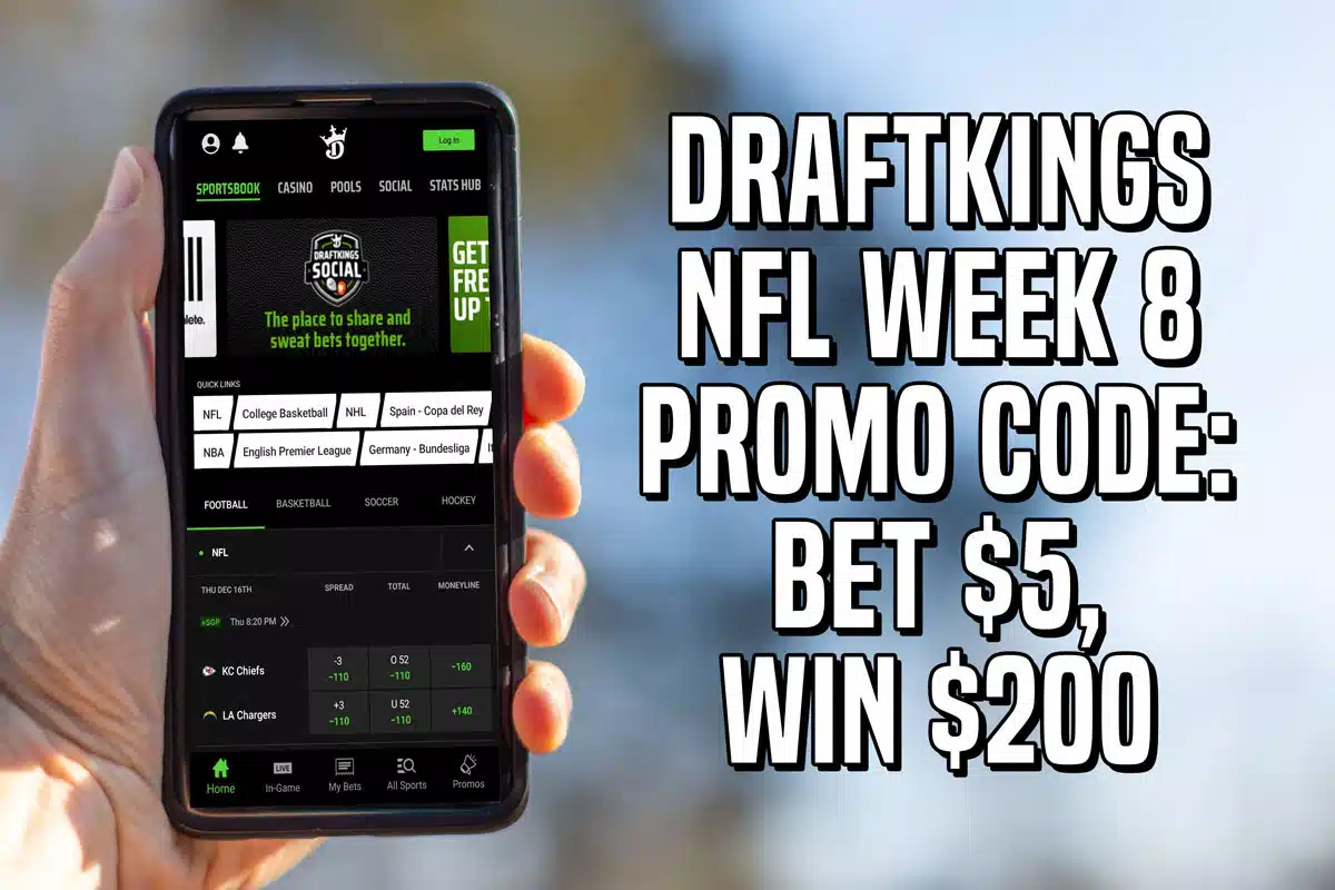 Draftkings Promo Code Nfl Week 8 Bet 5 Win 200 On Any Matchup