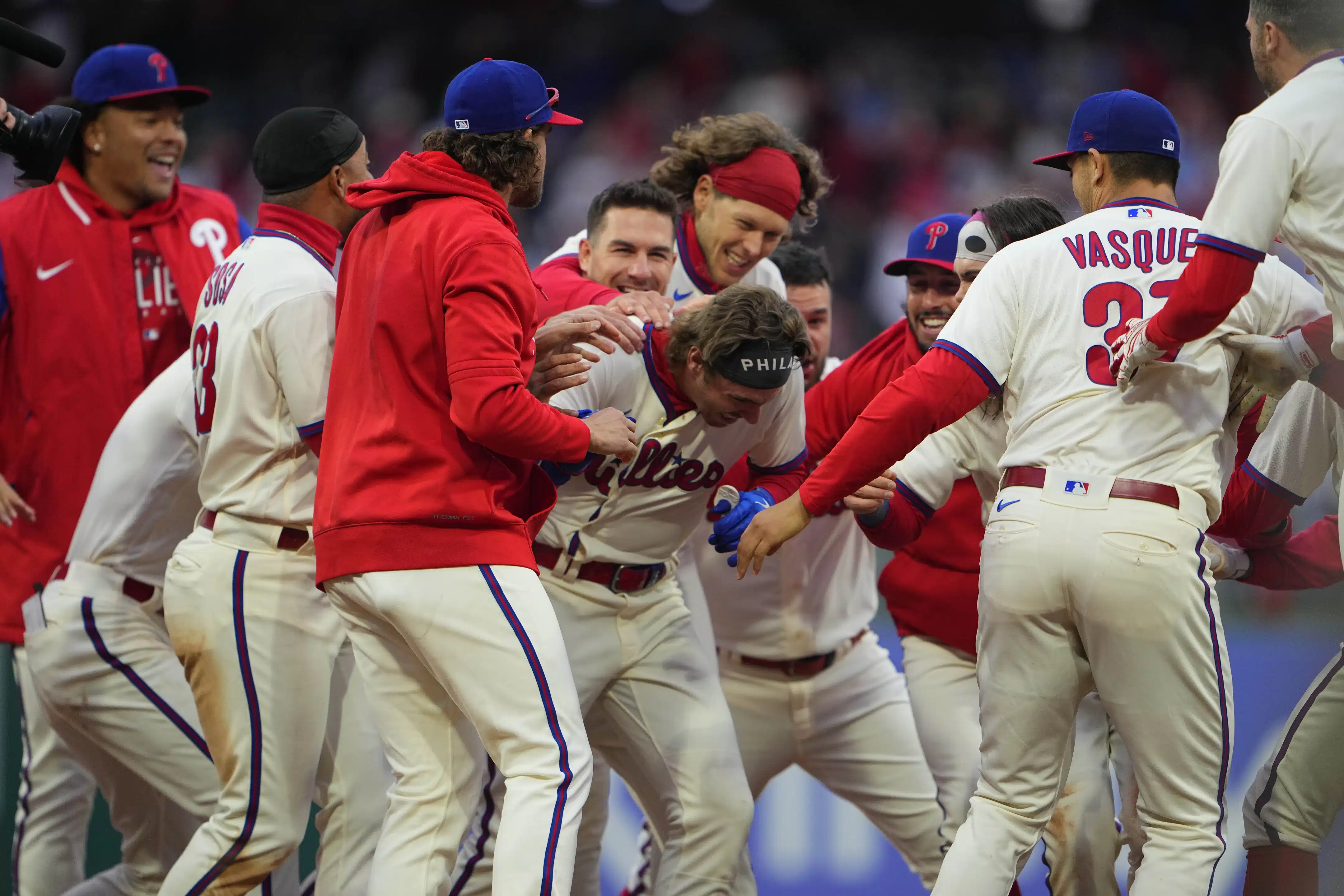 Bryson Stott Caps Phillies' Wild Ninth Inning Rally to beat the Reds ...