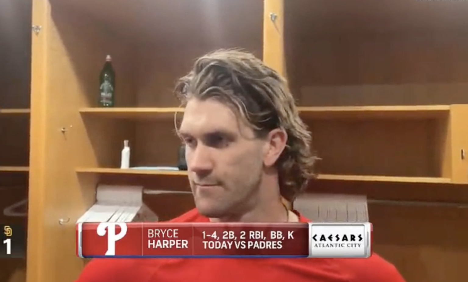 Bryce Harper is so Locked in He Doesn't Have Time for Your Silly Beard ...