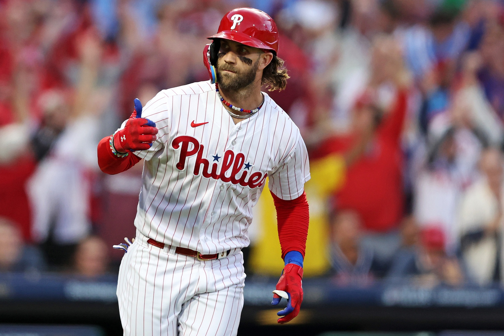 The Moment is Never Too Big for Bryce Harper, Who Once Again is ...