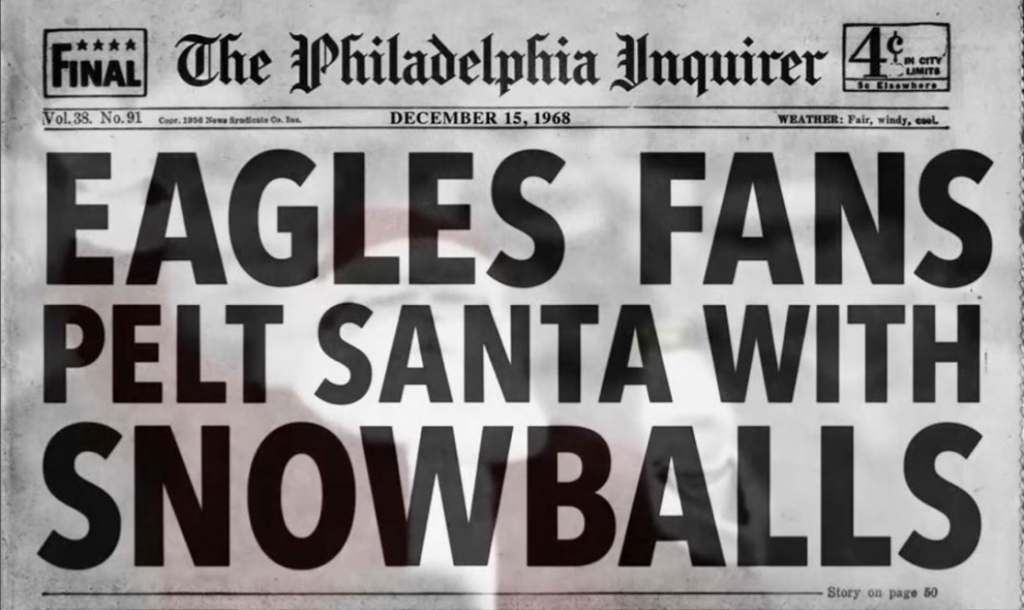 People Forget that Santa Forgave Us for Throwing Snowballs - Crossing Broad