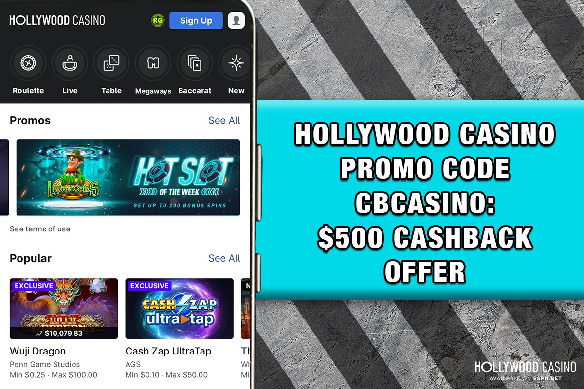 Hollywood Casino Promo Code CBCASINO Releases Up to $500 Cashback After ...