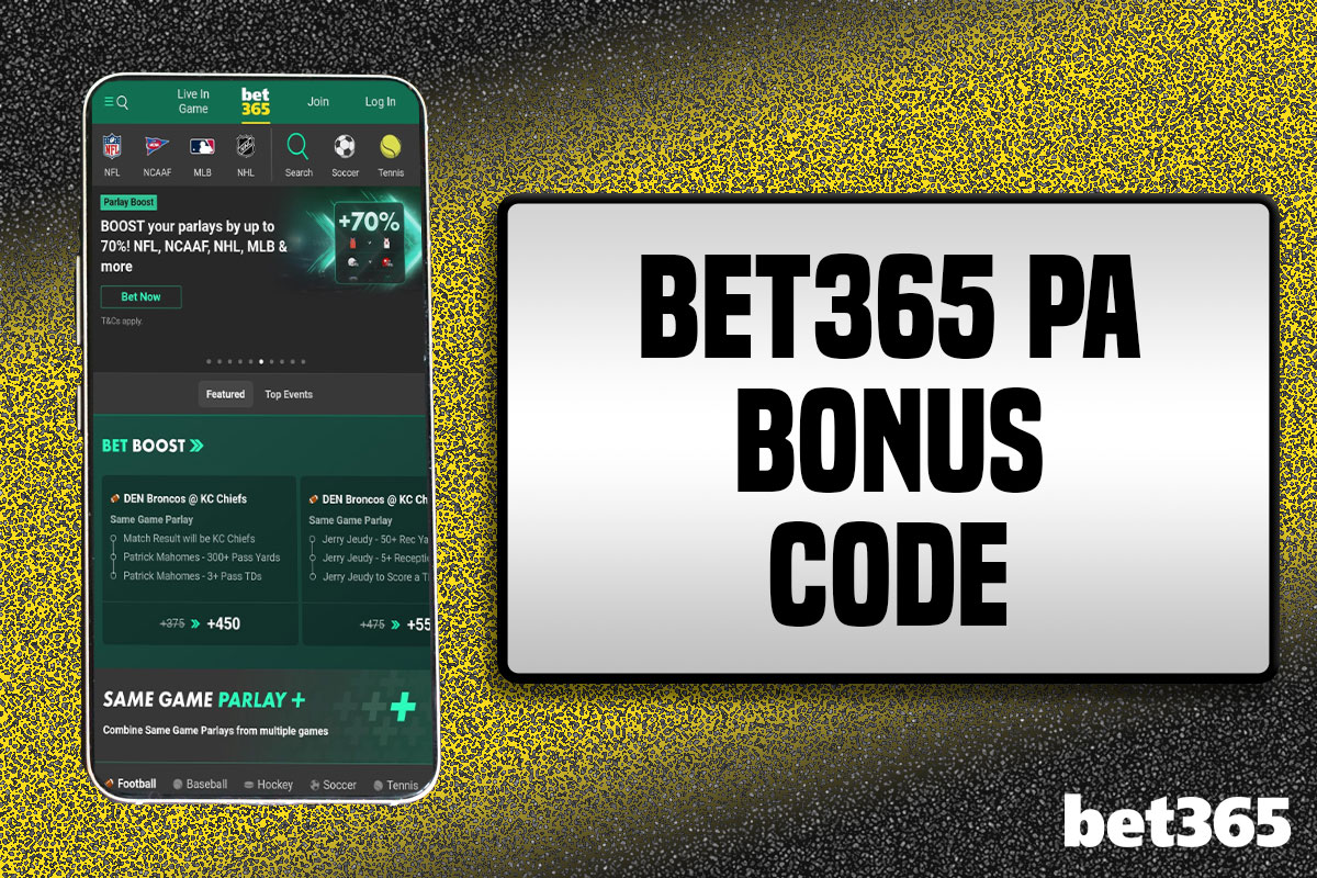 Bet365 PA Bonus Code BROADXLM: Get $500 Deposit Match or $150 Promo for ...